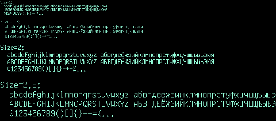 GitHub - quasilyte/bitsweetfont: A bitmap font for Go, made with bitfontier